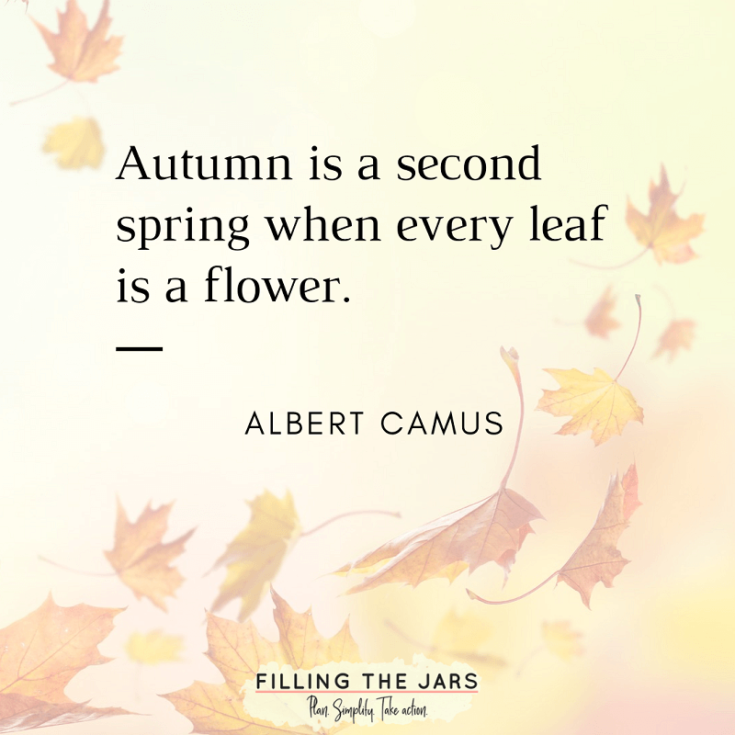 10 Happy October Quotes to Inspire You | Filling the Jars