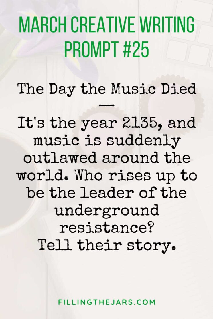 31 March Creative Writing Prompts For Adults To Spark Your ...