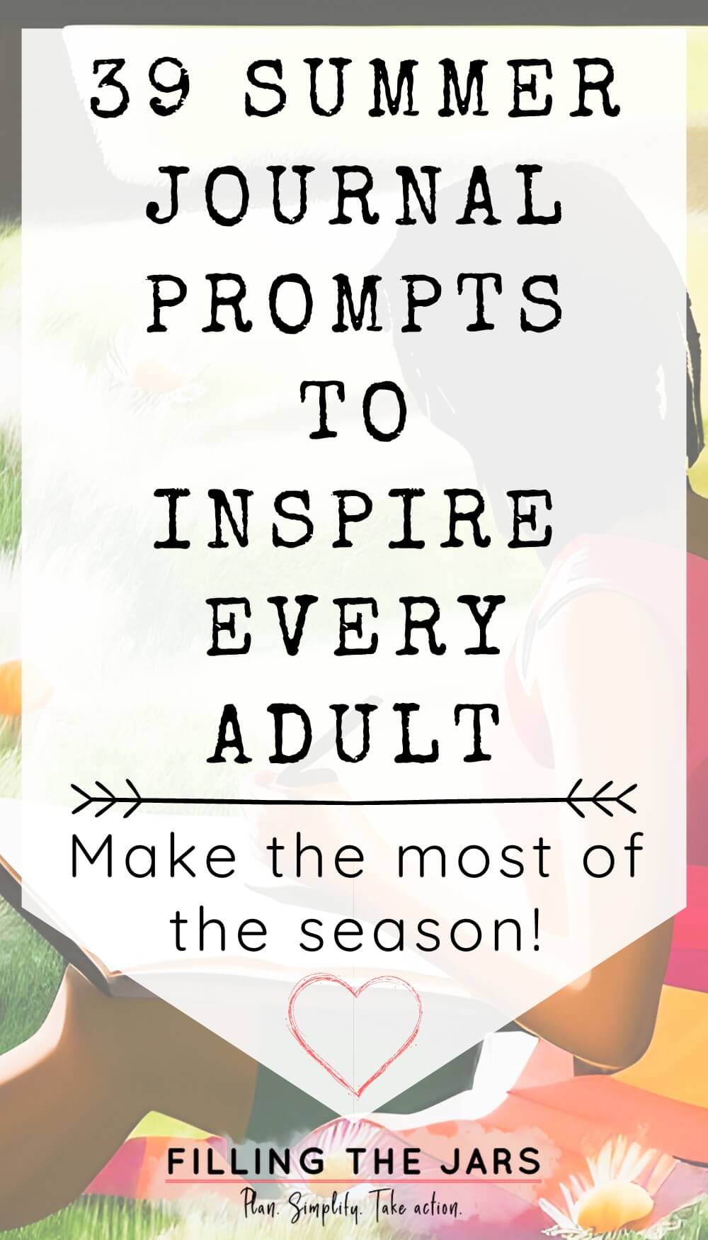 Summer Journal Prompts 39 Writing Ideas To Inspire Adults Filling Summer Journal Prompts 39 Writing Ideas To Inspire Adults Filling