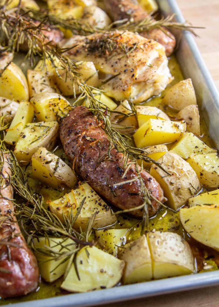 30 Chicken Sheet Pan Dinner Ideas For Cozy Winter Suppers | Filling the ...