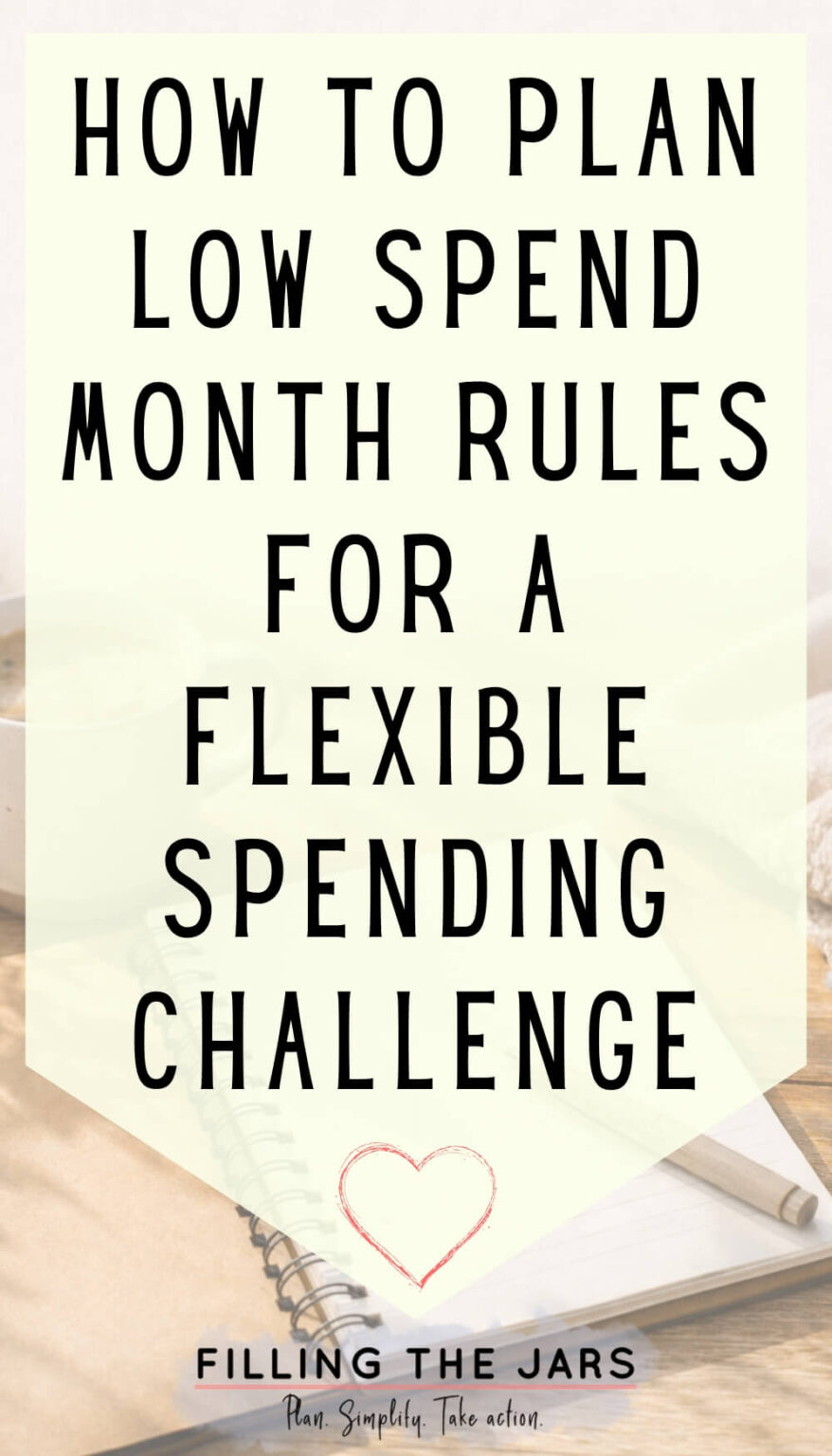 How To Plan A Low Spend Month With Simple Rules For A Flexible Spending ...